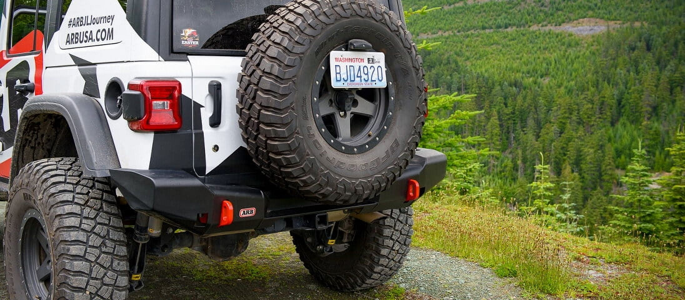 ARB License Plate Relocation Kit with Light - Walmart.com