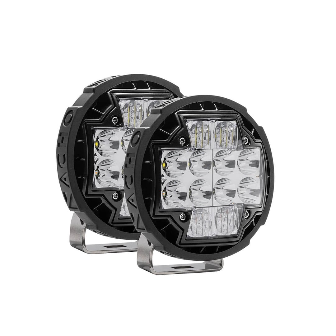 ARB Nacho 5.75in Offroad TM5 Amber White LED Light Set - Walmart.com