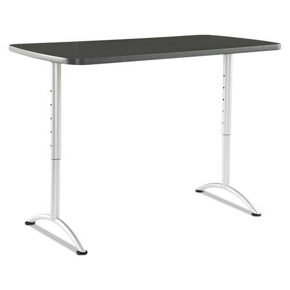 ARC 60 in. x 30 in. x 30 - 42 in. Rectangular Adjustable Height Table ...