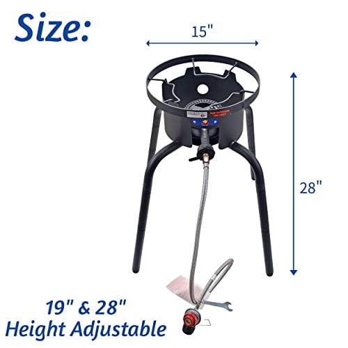 ARC Propane Burners For Outdoor, 15“ Wok Burner Single Propane Burner ...