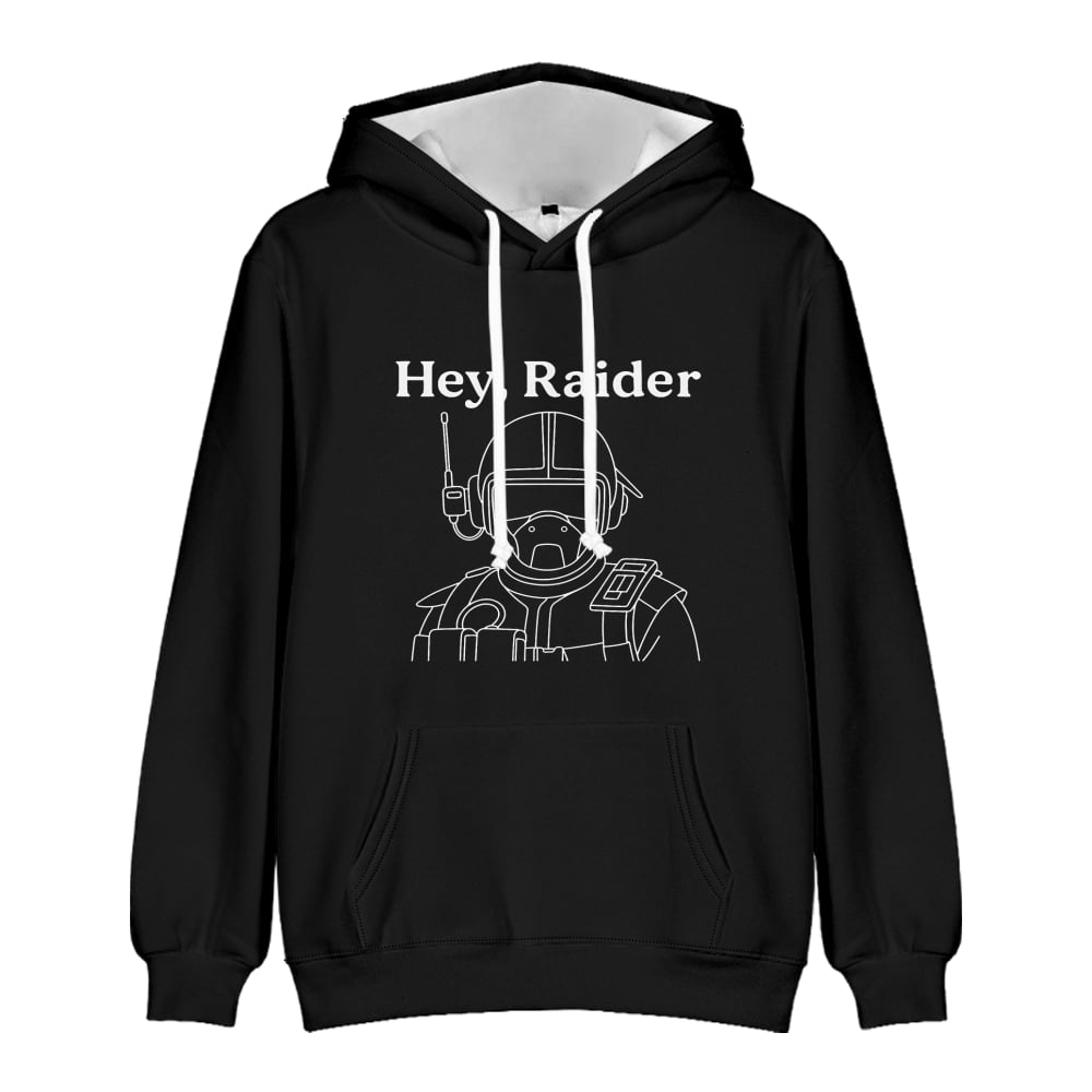 ARC Raiders Merch Hey Raiders Classic Hoodie Long Sleeve Pullovers ...