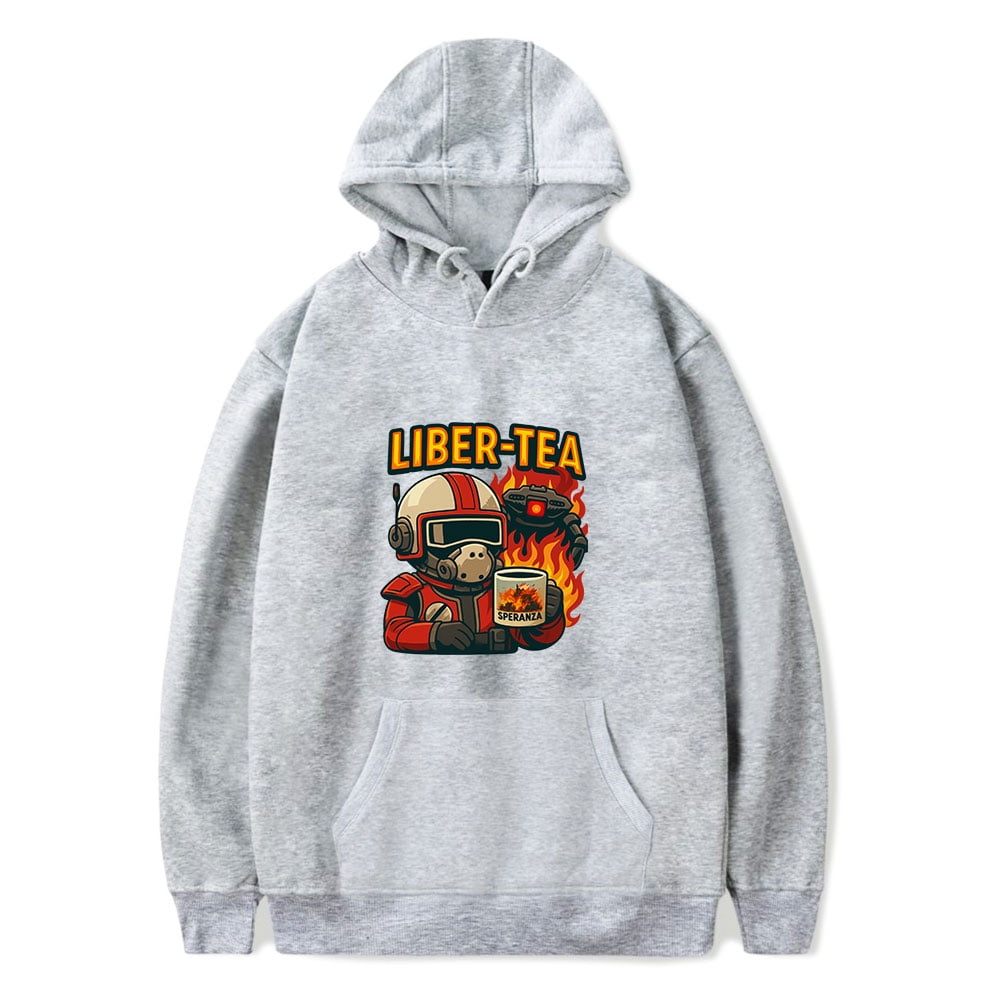 ARC Raiders Merch Liber Tea Character Cute Hoodie Long Sleeve Video ...