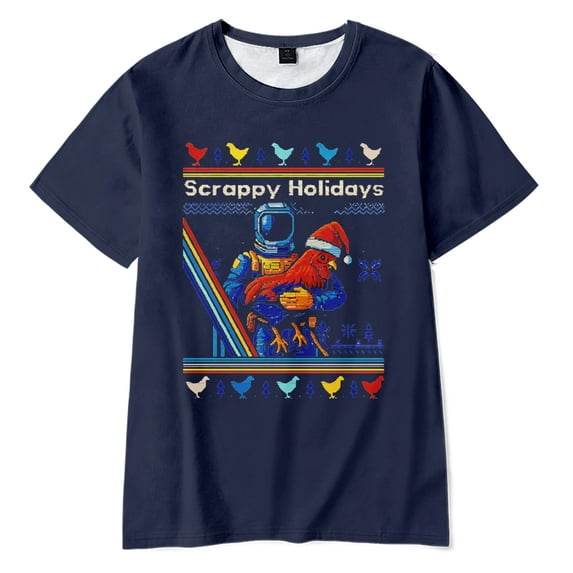 ARC Raiders Merch Scrappy Holidays Classic Character T-Shirt Video Game ...