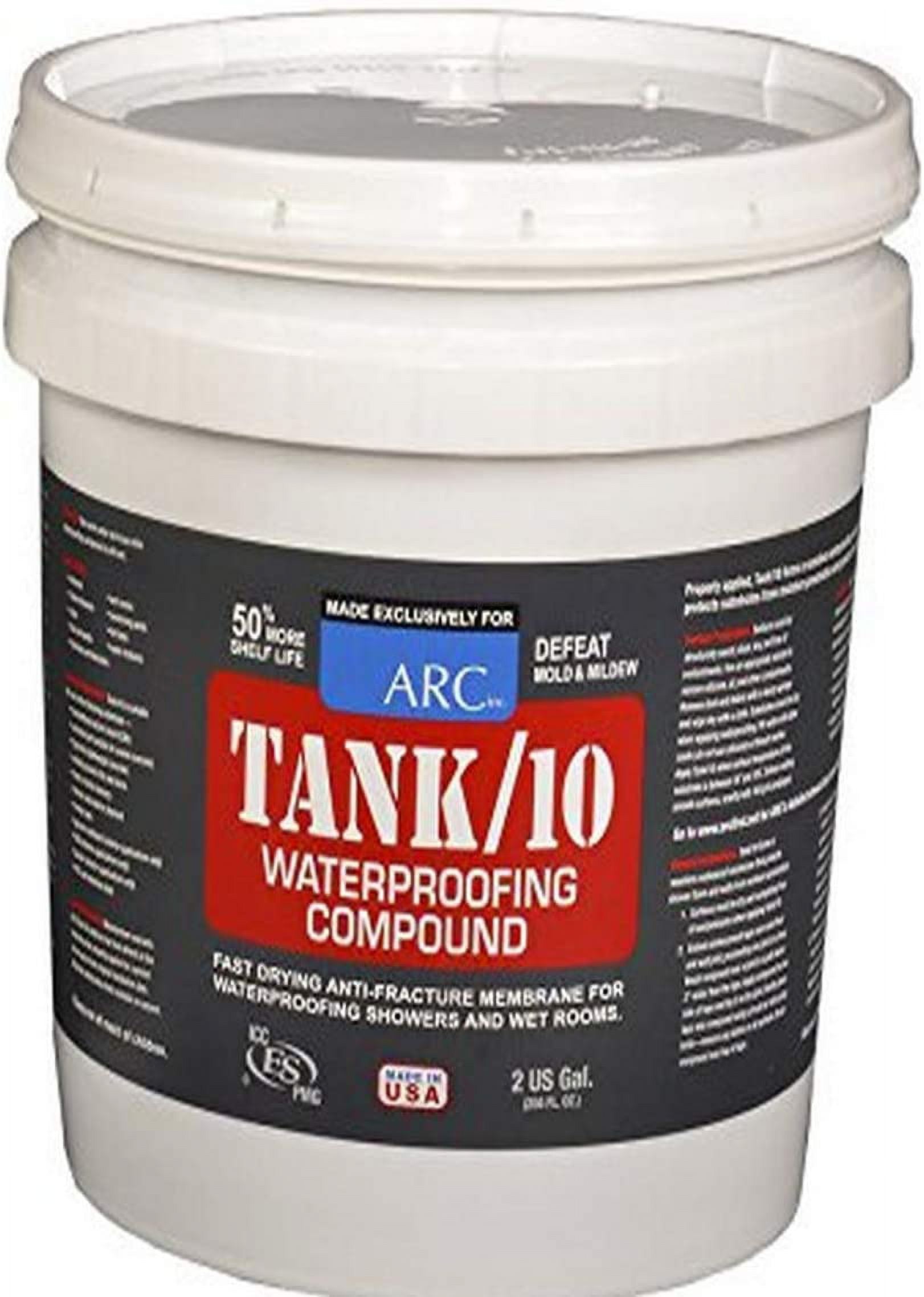 ARC WP2002-TNK Tank 10 Waterproofing Compound, 2-Gallon - Walmart.com