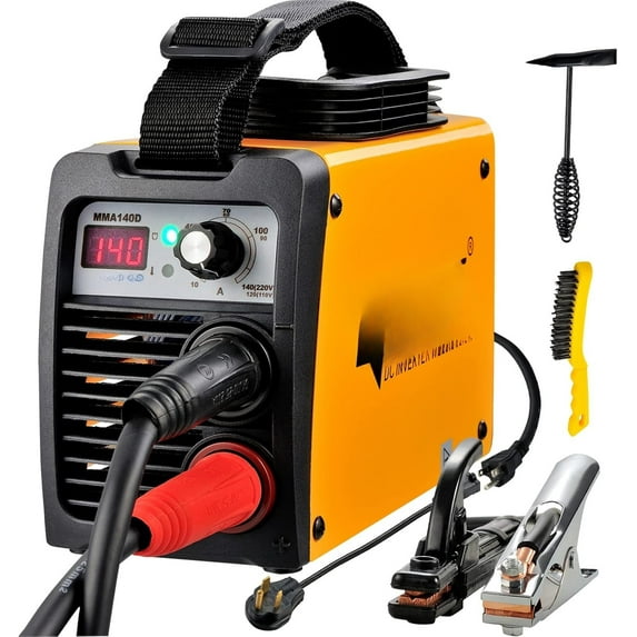 ARC Welder 110V/220V, Actual 140Amp Welder, Digital IGBT Inverter LCD ...
