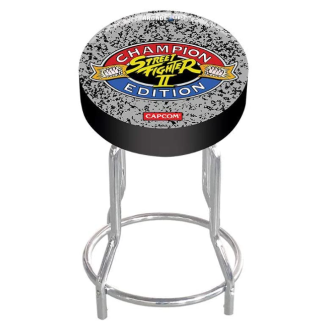 ARCADE1up 7738 Street Fighter II Stool - Walmart.com