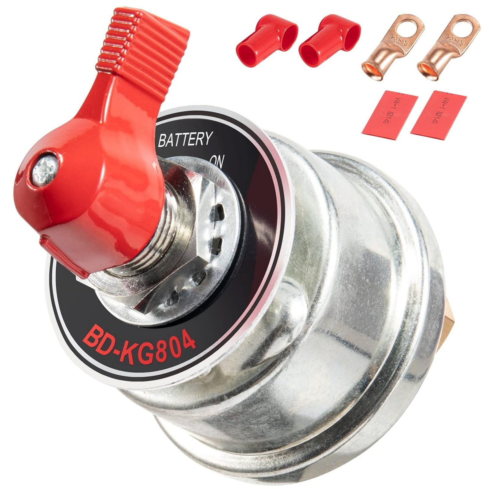 ARCADORA 12V Battery Disconnect Switch Kit Heavy Duty 300A Cut Off ...