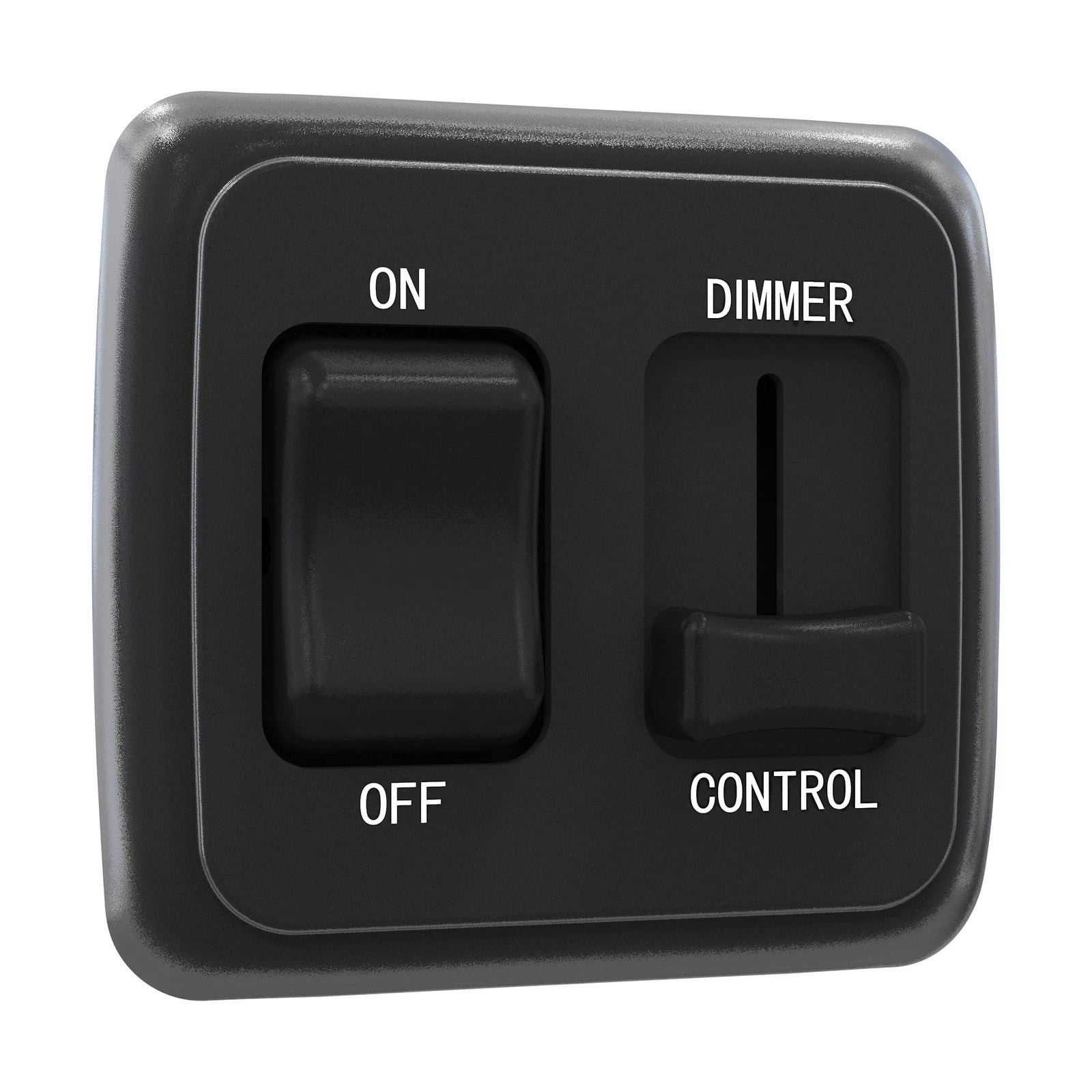 ARCADORA 12V DC Black LED Toggle Dimmer Switch Retro Design Plastic ...