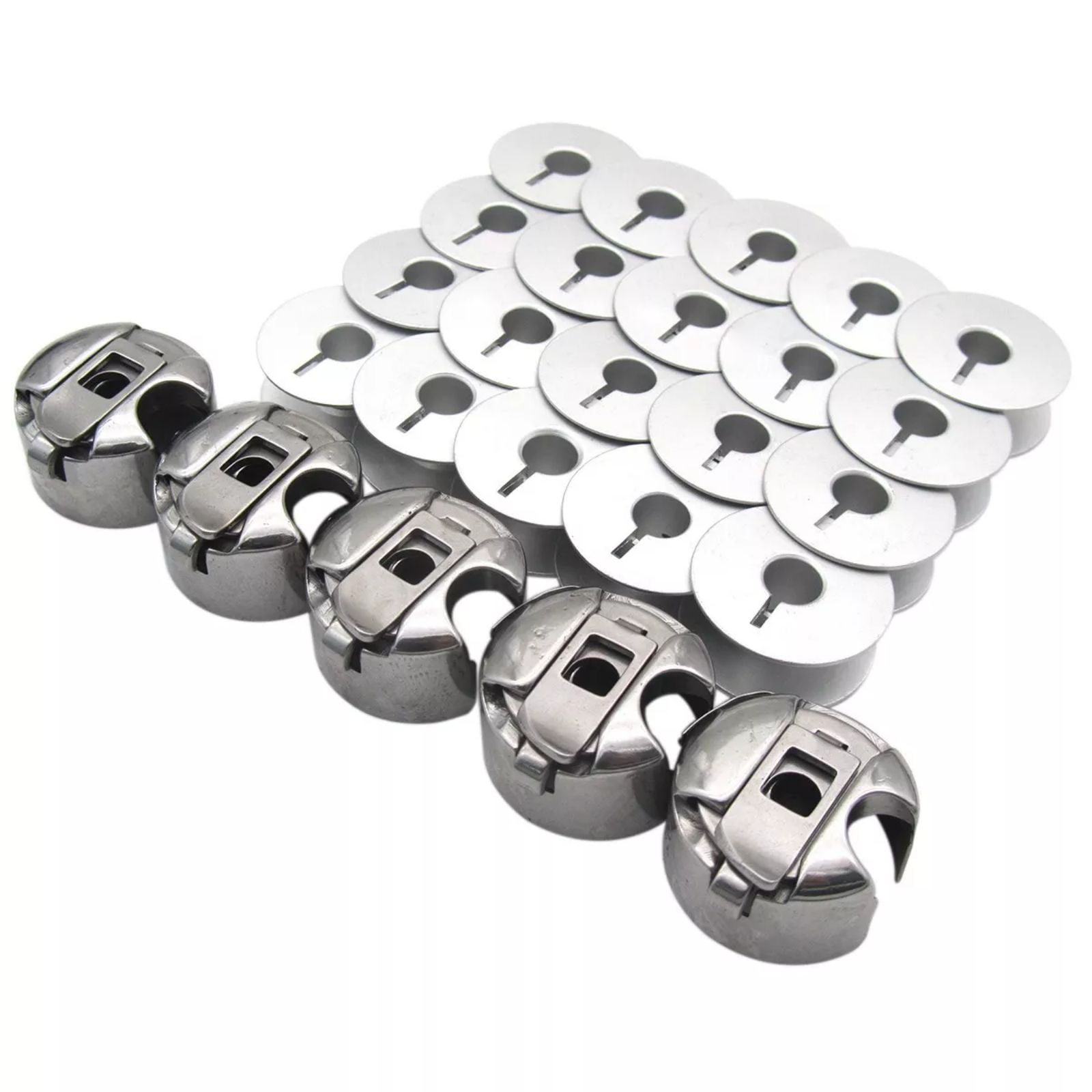 ARCADORA 5 Bobbin Cases 20 Bobbins BC-DB1+55623AS for Adler Brother ...
