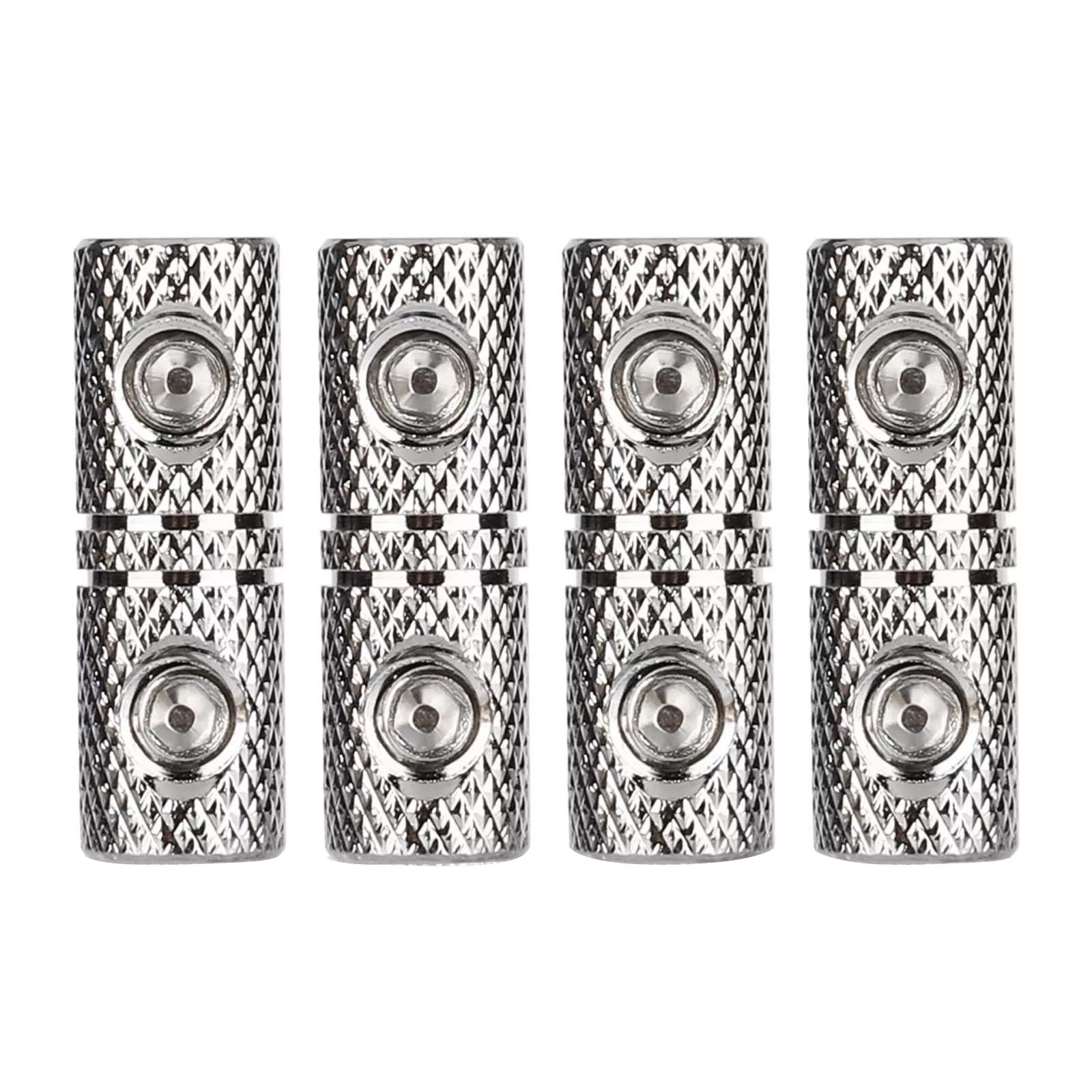 ARCADORA 8-10 Gauge Wire Coupler Terminal 4 Pcs Brass Nickel Plated ...