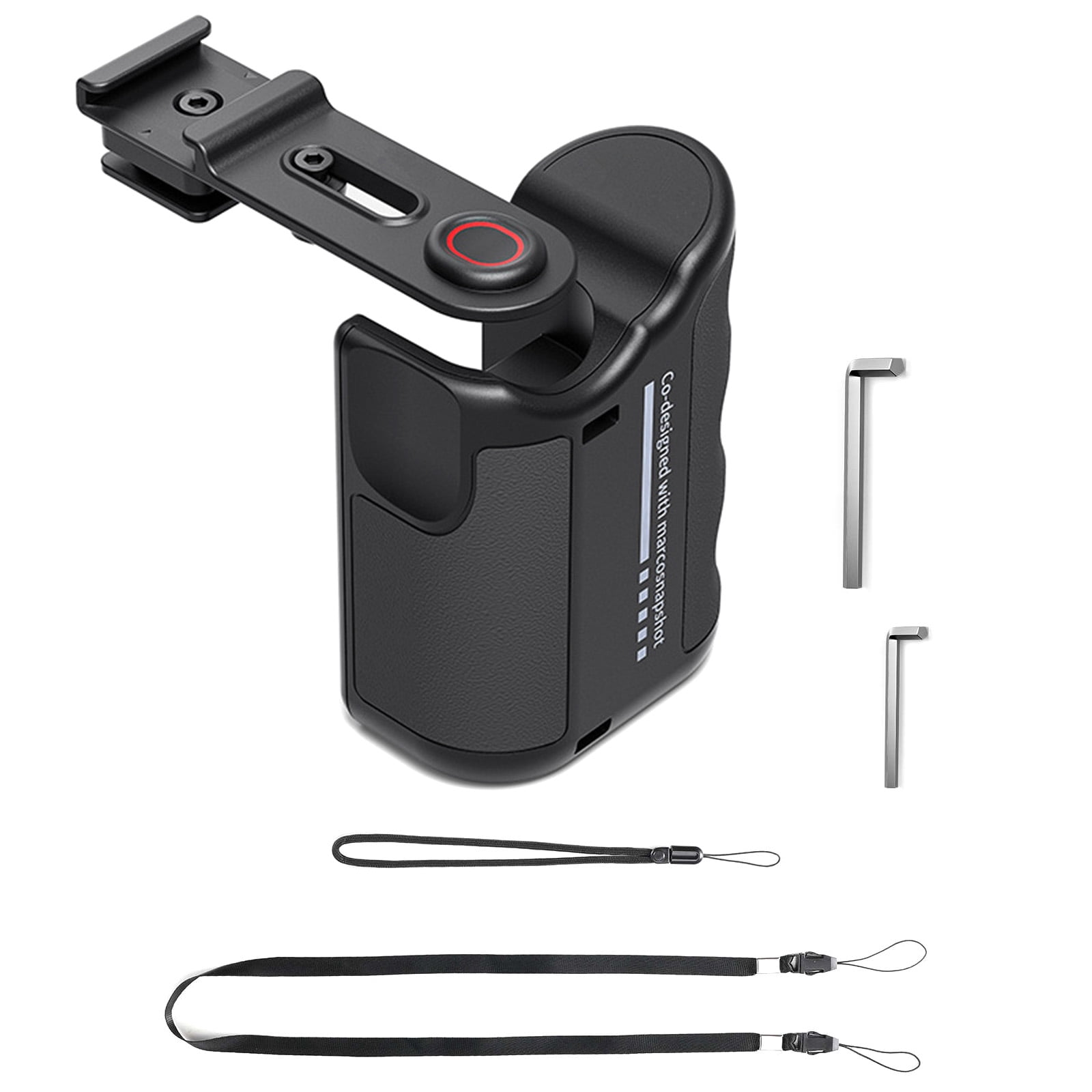 ARCADORA ABS Hand Grip with Shutter Button for Insta360 DJI Action Hero ...