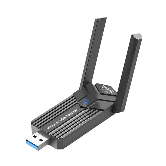 ARCADORA AX1800 WiFi 6 USB Adapter Dual Band 5G 2.4G Rotatable Antenna ...