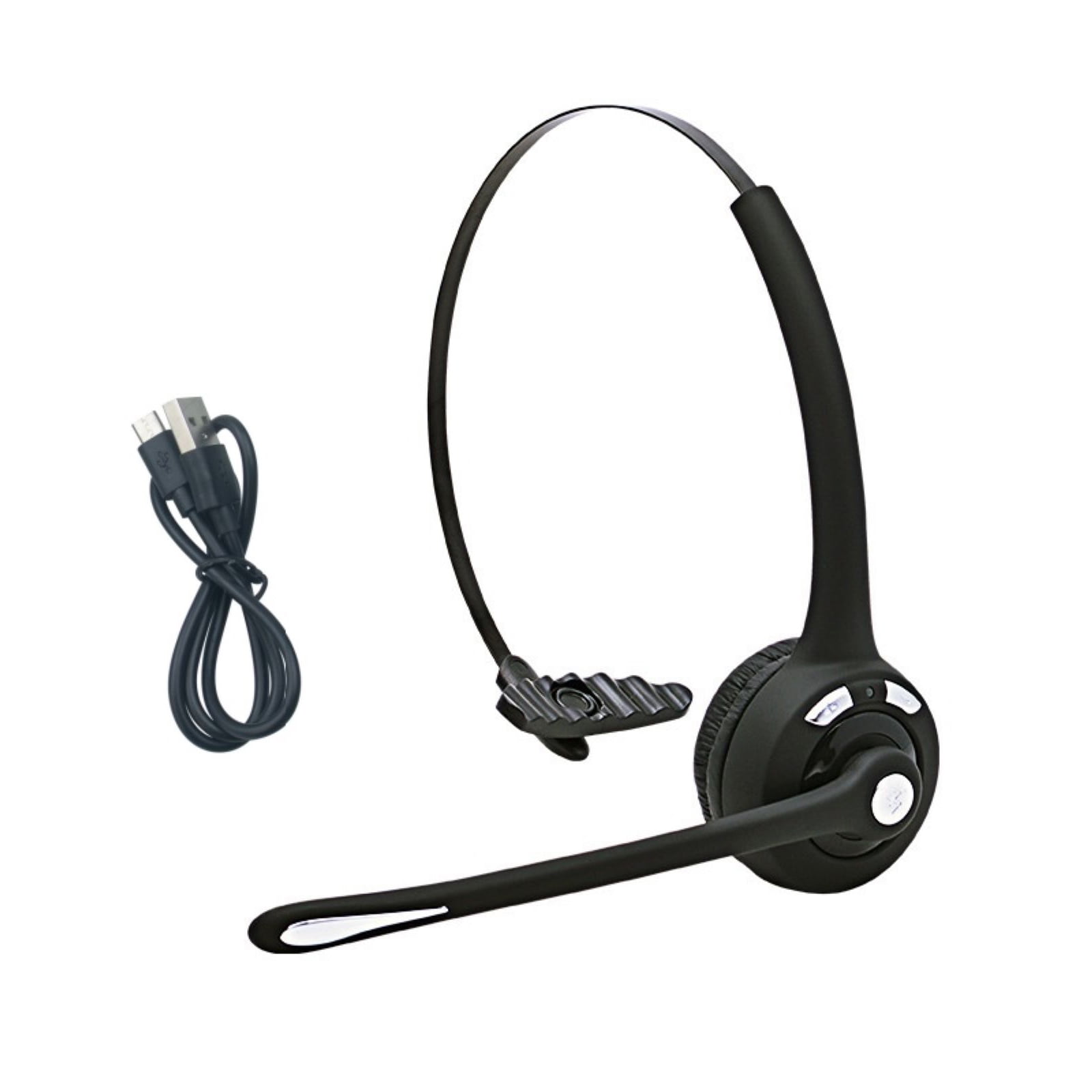 ARCADORA Bluetooth 5.0 Headset Noise Cancelling Microphone 13Hrs Playtime 220Hrs Standby Multi ...
