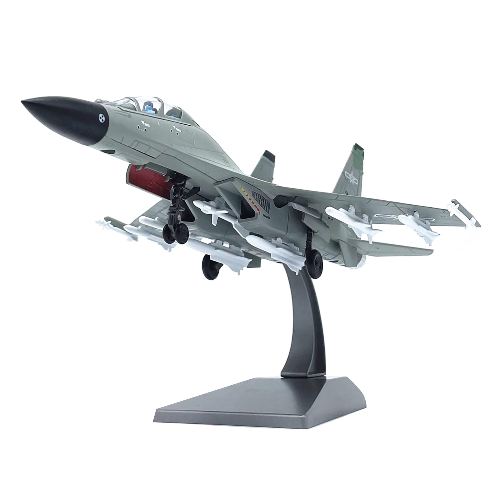 ARCADORA Chinese Air Force J-16 Fighter Model Airplane 1:100 Scale ...