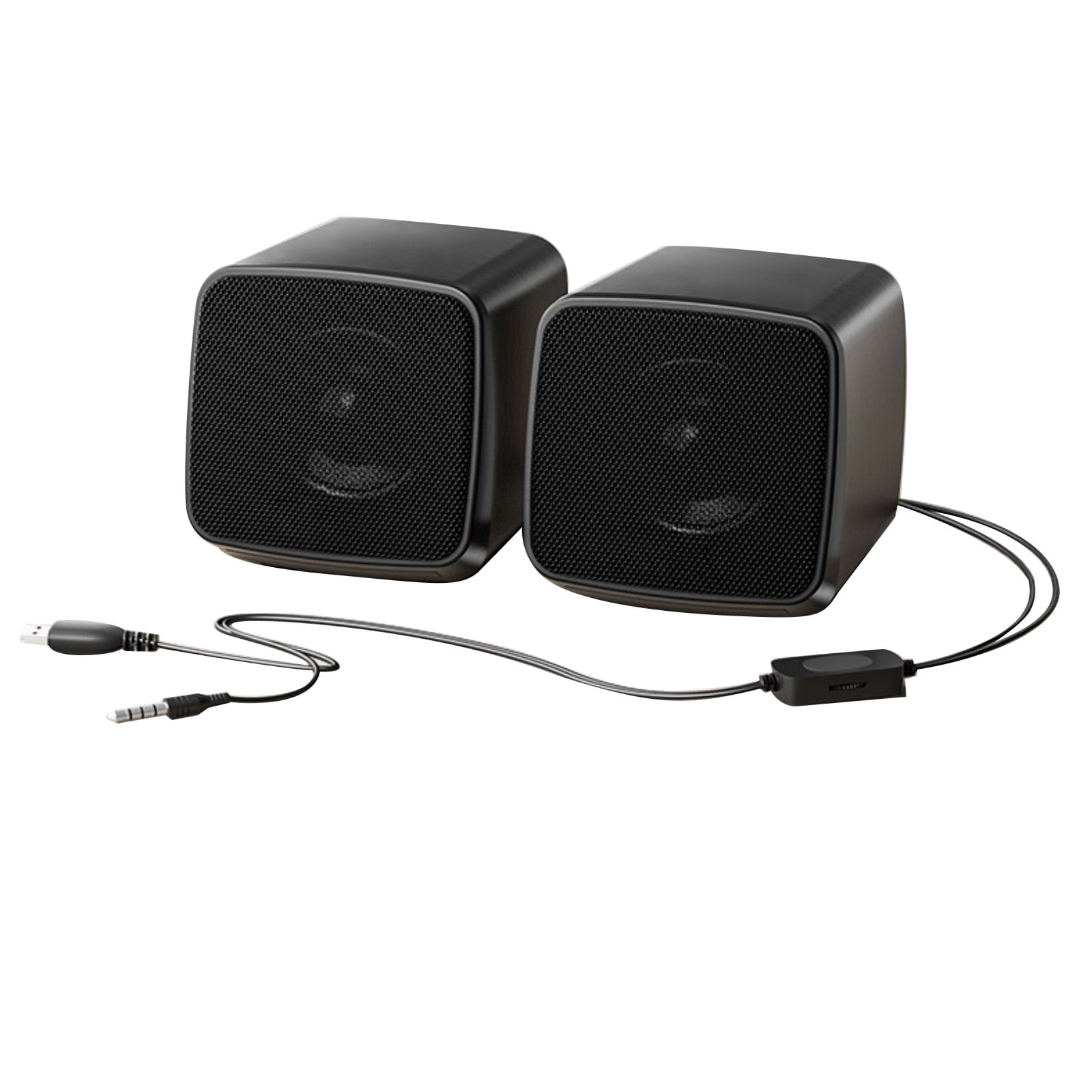 ARCADORA Computer Speakers for Desktop Laptop 2.0 Channel USB Powered 3 ...
