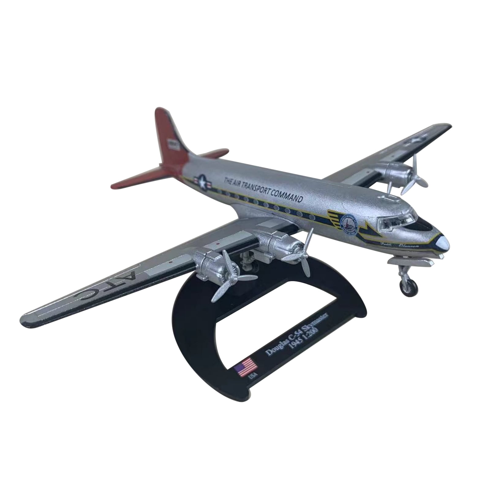 ARCADORA Douglas C-54 Skymaster Bomber Model Airplane 1:200 Scale for ...