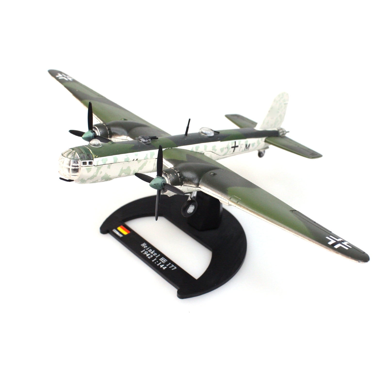 ARCADORA Luftwaffe Heinkel He 177 Griffin Bomber Model 1:144 Scale Die ...