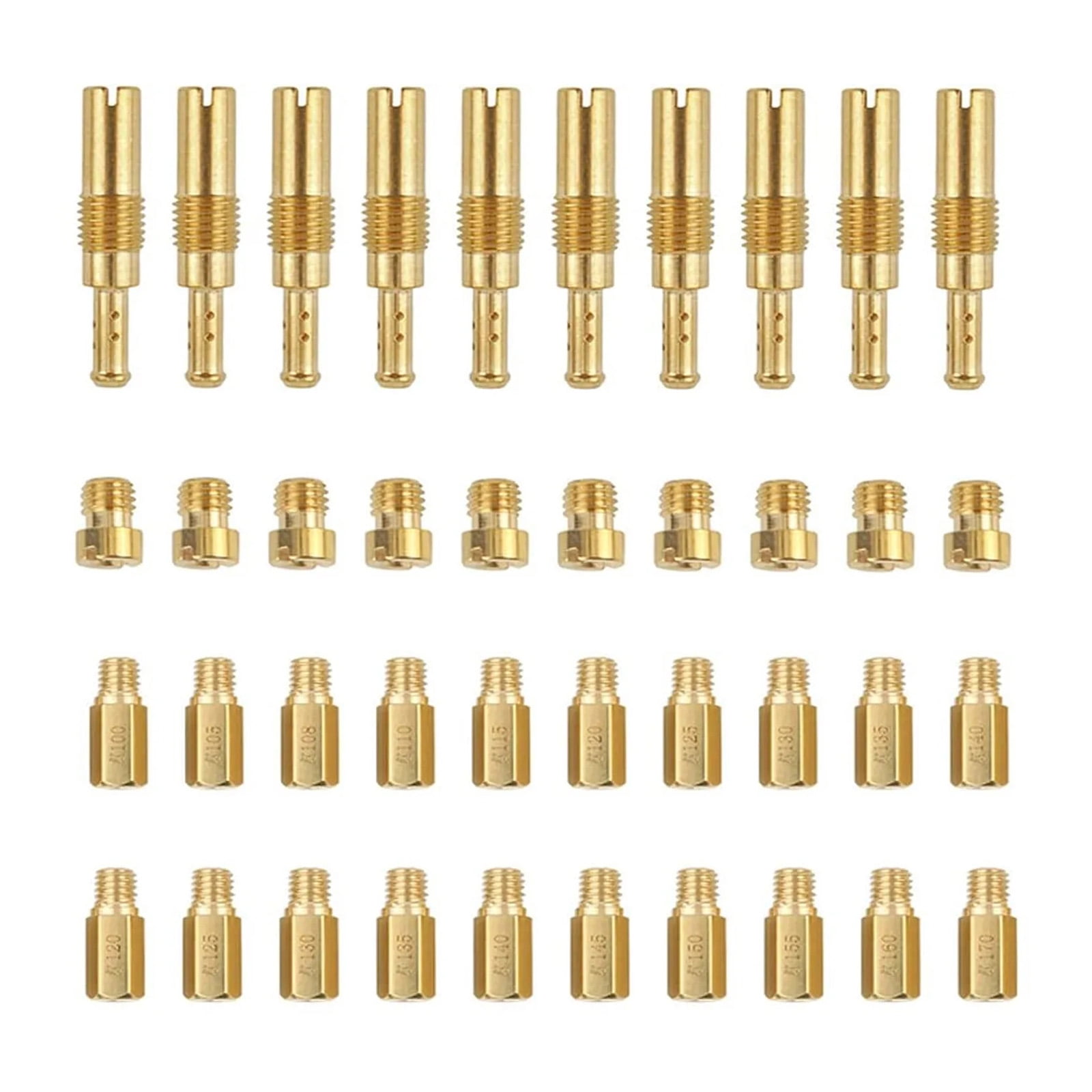 ARCADORA Metal Copper Carburetor Jets Set for Motorcycle Tuning ...