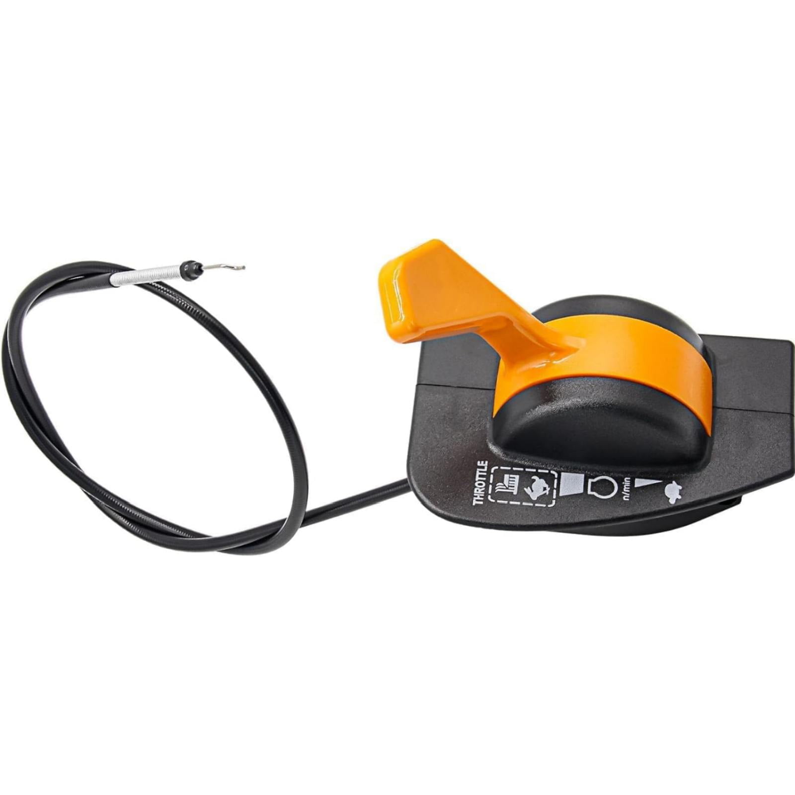 ARCADORA Mower Throttle Choke Cable 39.75” Metal Plastic for John Deere ...