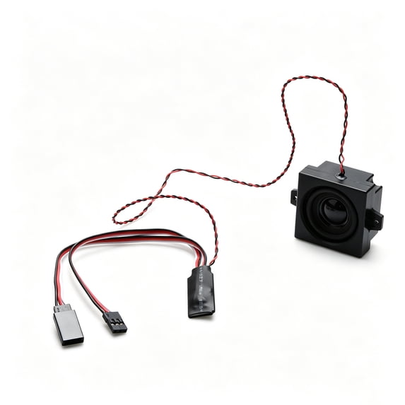 ARCADORA RC Engine Sound Simulator Black Plastic Metal 20g 40×40×22mm ...