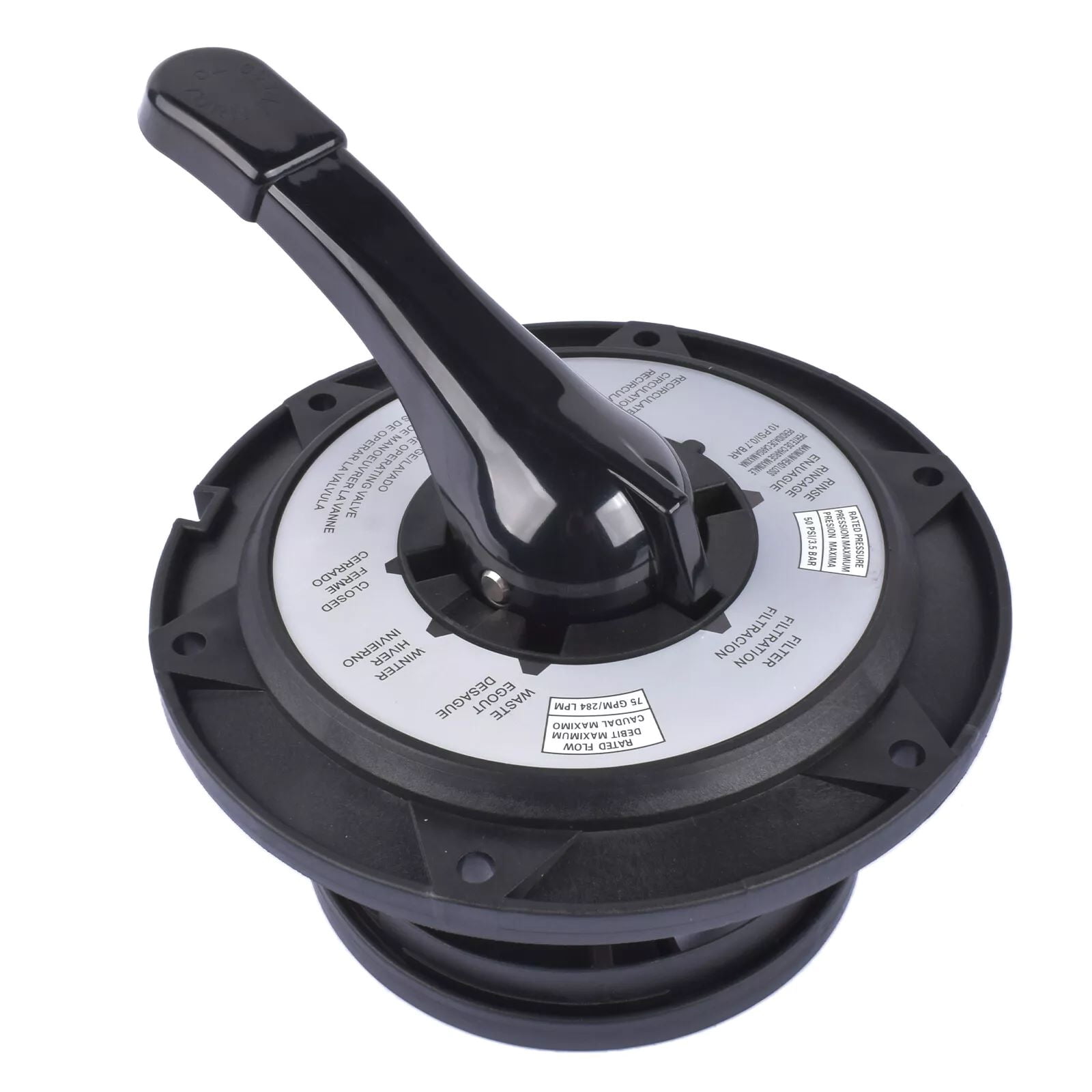 ARCADORA SPX0714BA Key Cover Handle Assembly Black ABS Stainless for ...