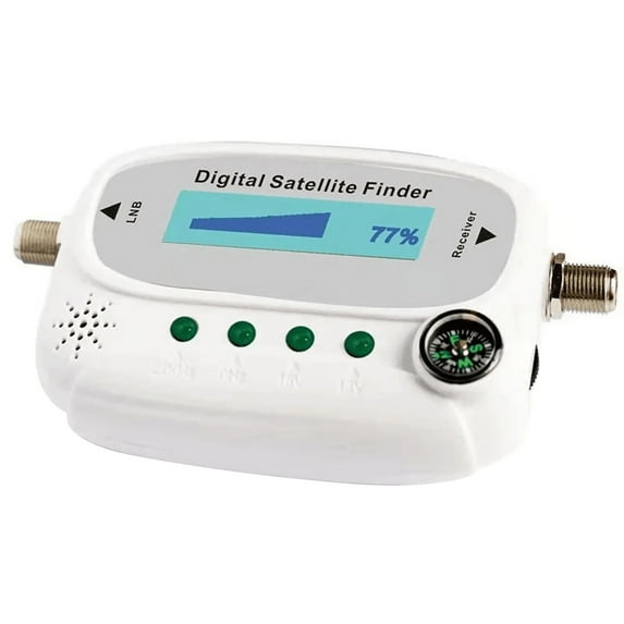 ARCADORA Satellite Finder 950-2150MHZ 75Ω 7dB Gain 4 LED Indicators For ...