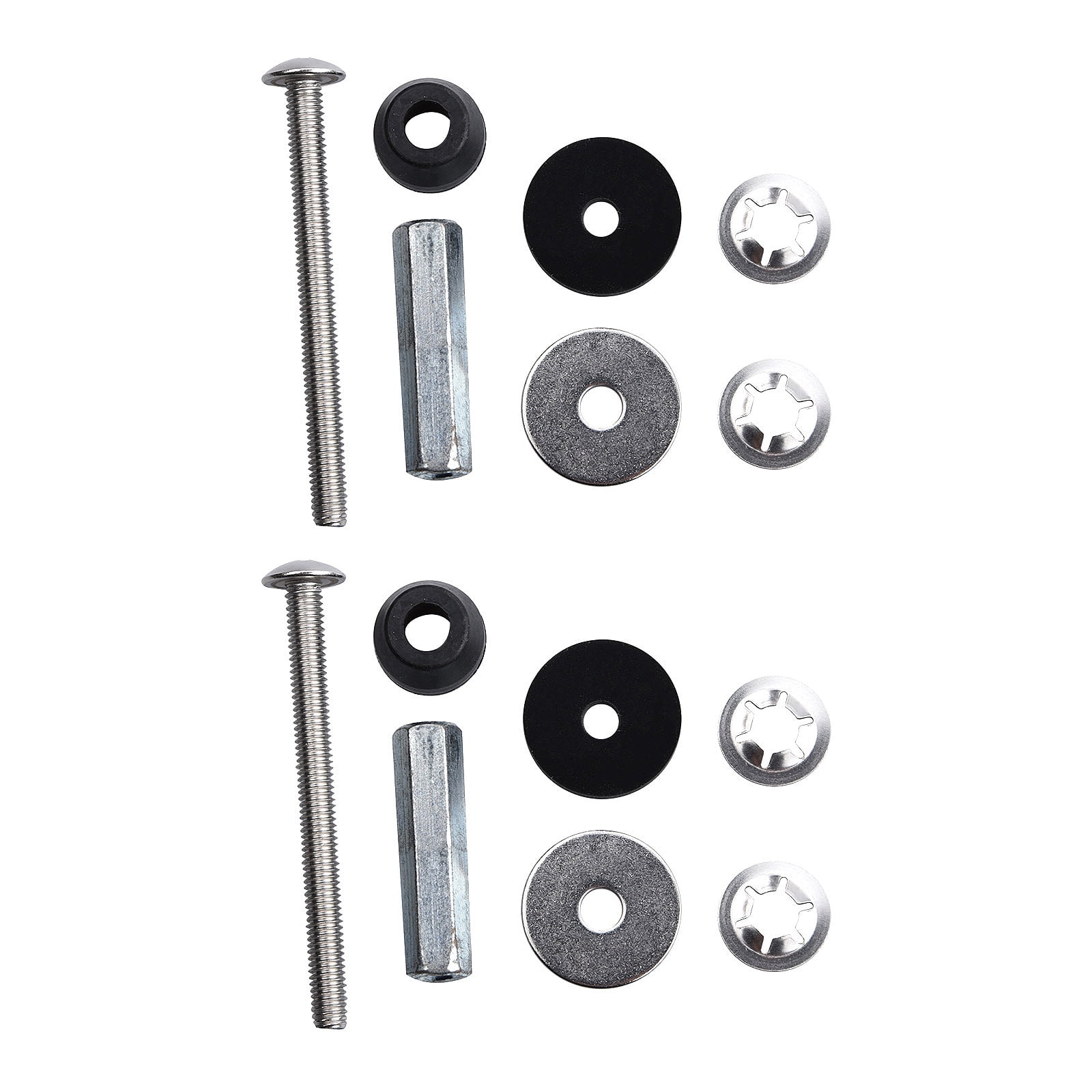 ARCADORA Stainless Steel Toilet Seat Bolts Kit M6 M8 Thread Anti Slip ...
