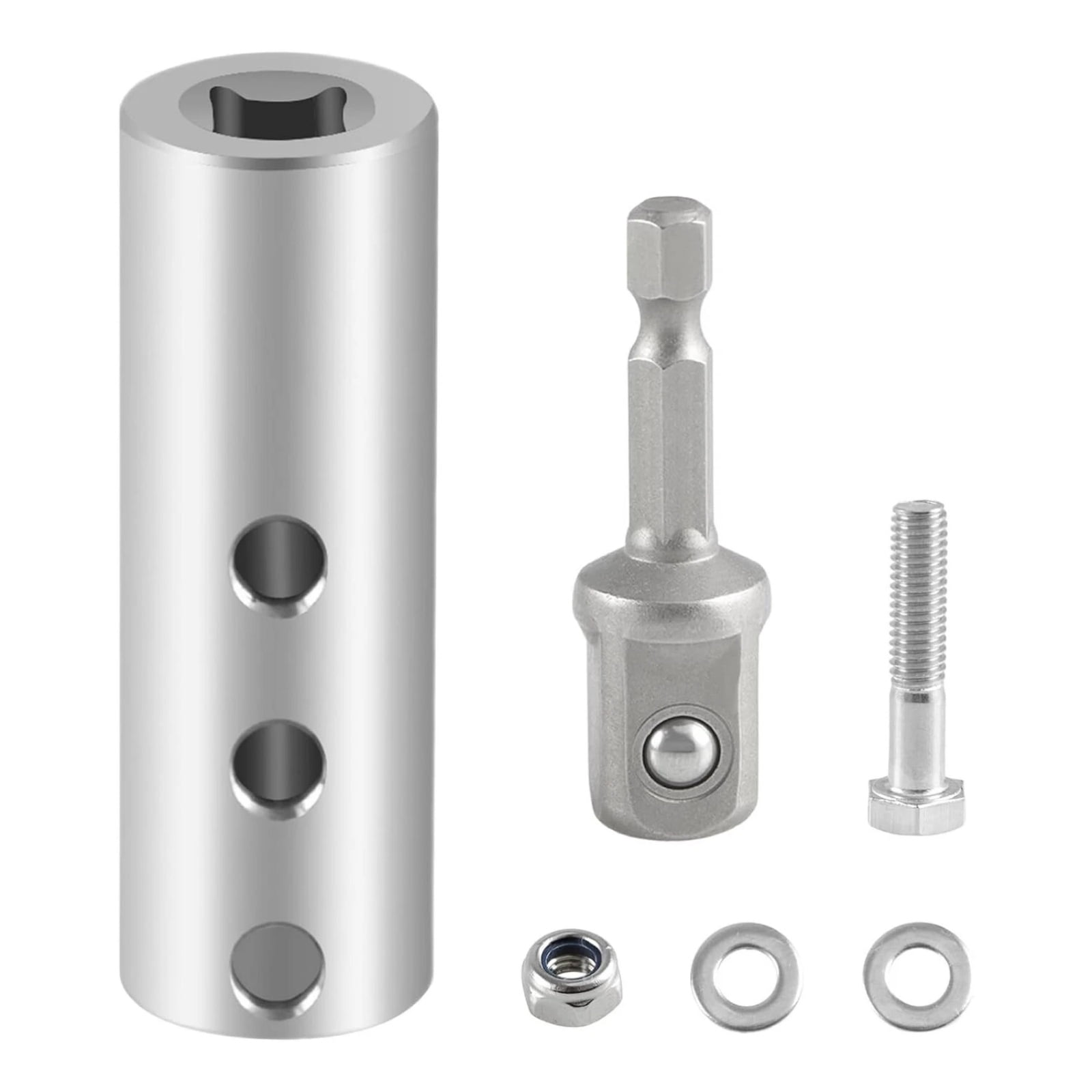 ARCADORA Stainless Steel Trailer Jack Electric Drill Adapter for 1 Inch ...