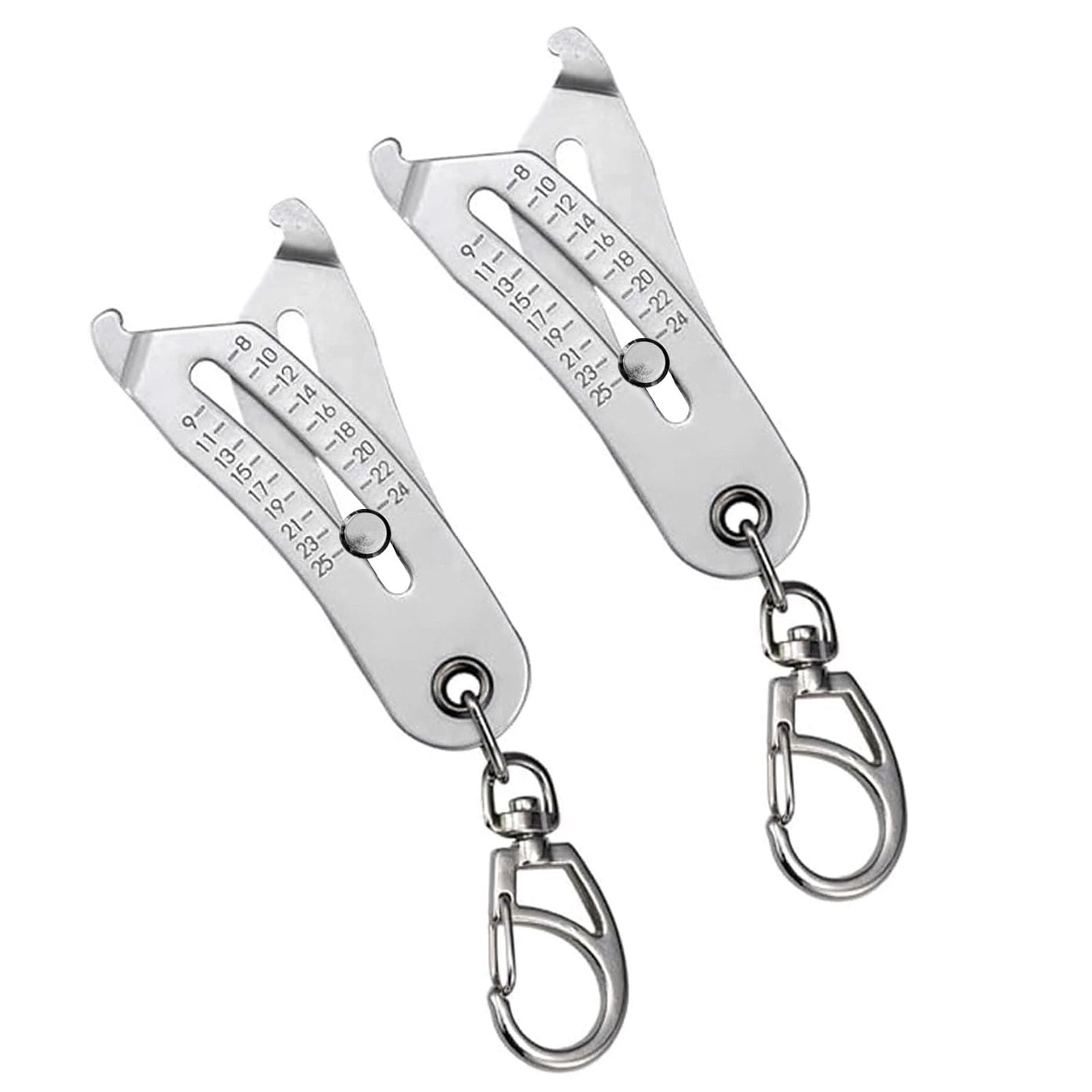 ARCADORA Thread Size Checker Tool for Metric Imperial Nuts Bolts ...