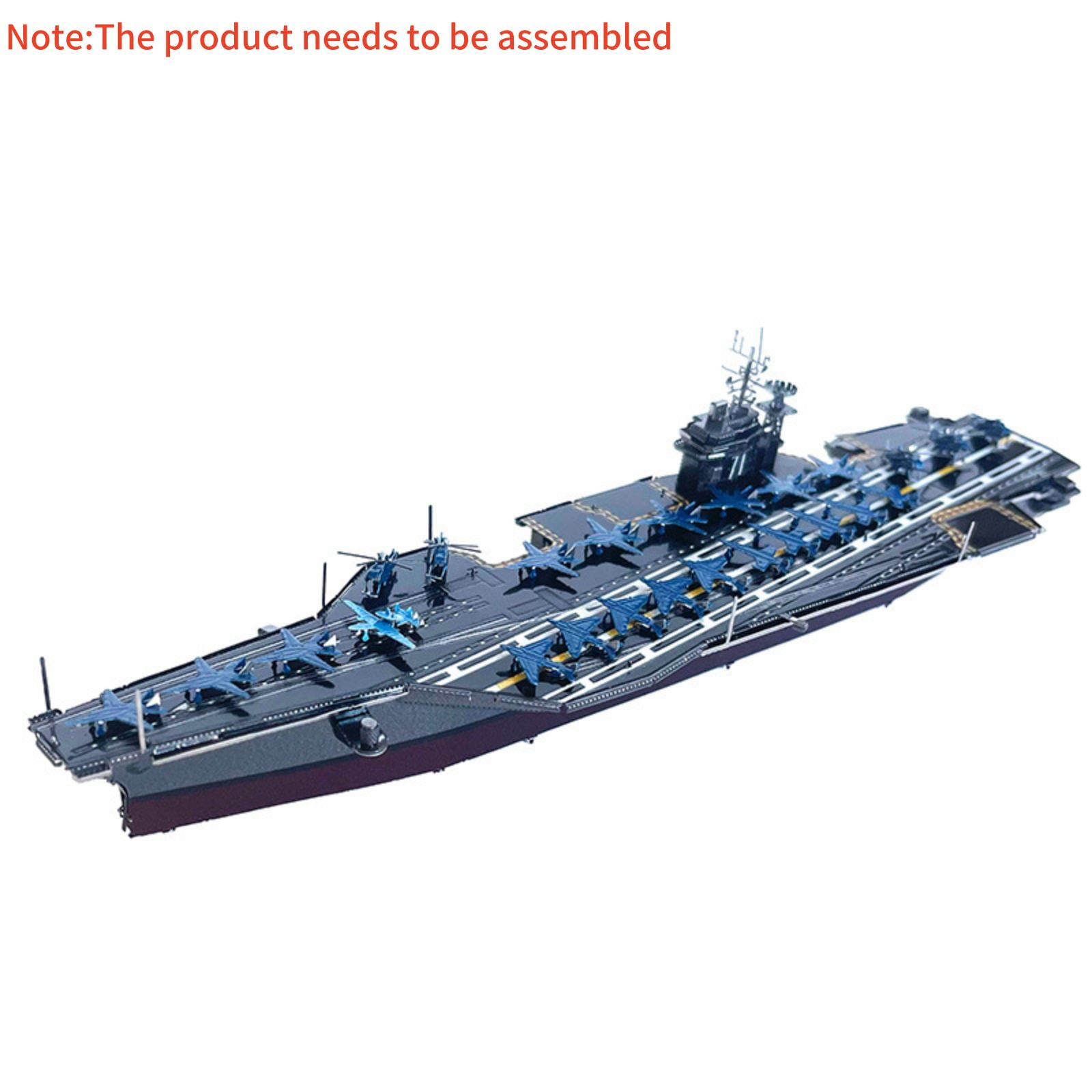 ARCADORA USS Roosevelt CVN 71 Aircraft Carrier Model Ship 1 1500 Scale Metal Collection Replica ...