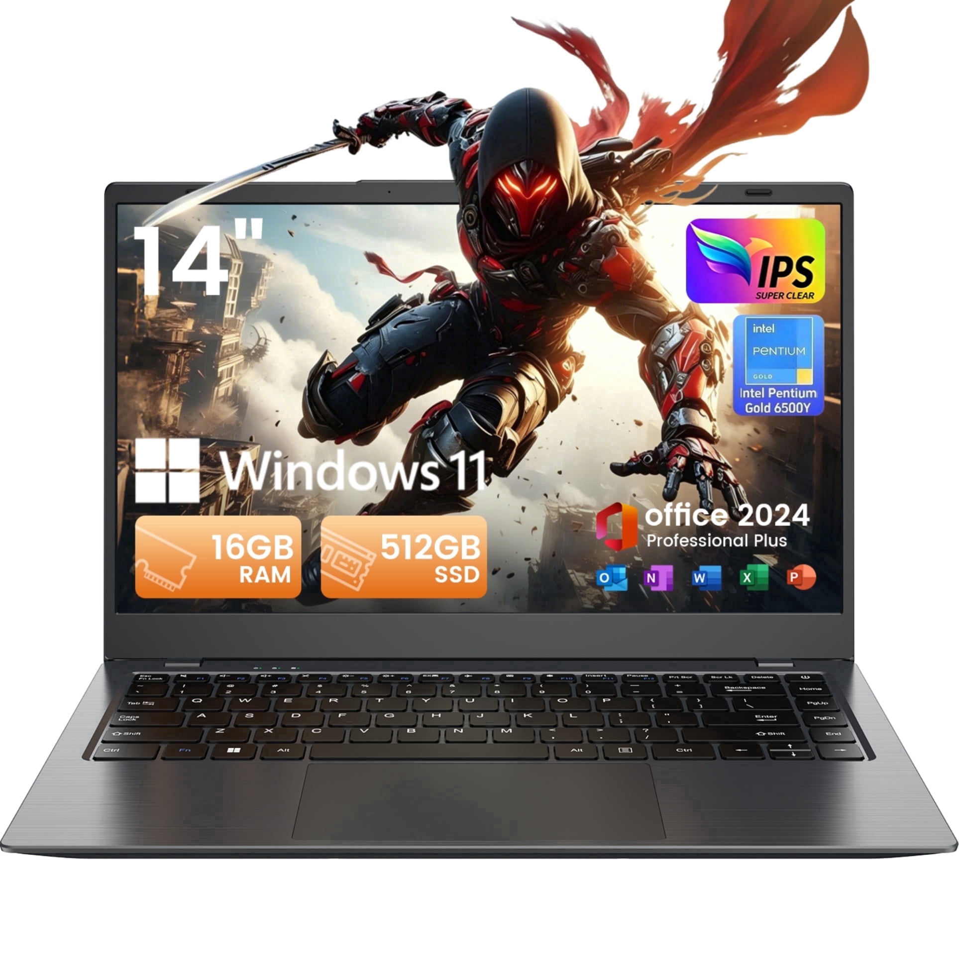 ARCBUC 14" Laptop Computer , Intel 6500Y ,16GB RAM 512GB SSD,Dual 4K ...
