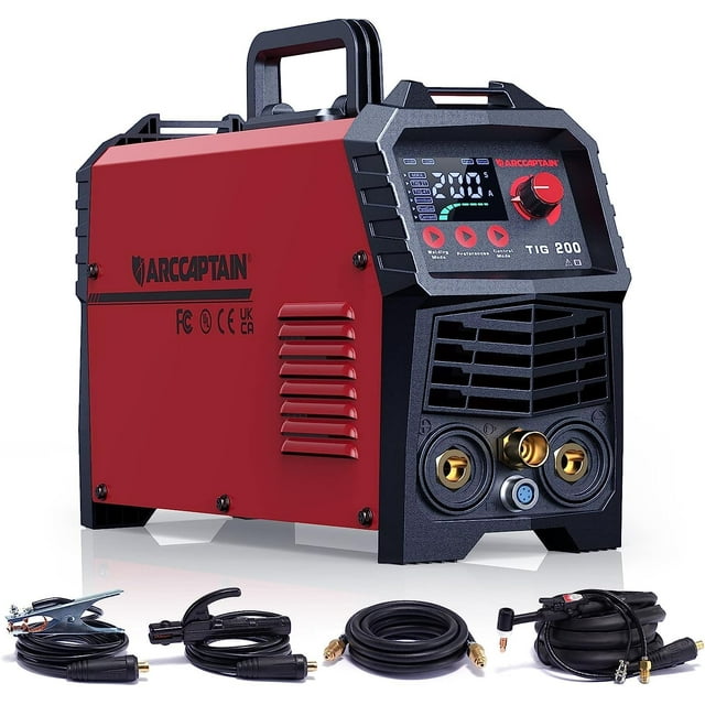 Free Shipping! ARCCAPTAIN TIG Welder, 200A 110v/220v Dual High ...