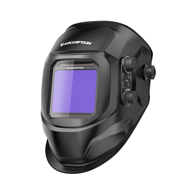 ARCCAPTAIN Welding Helmet, Large Viewing Screen, True Color Auto ...