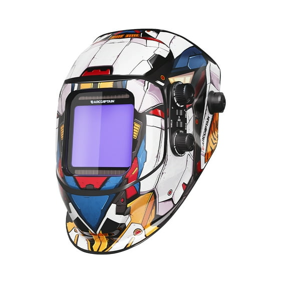 ARCCAPTAIN Welding Helmet, Large Viewing Screen, True Color Auto ...