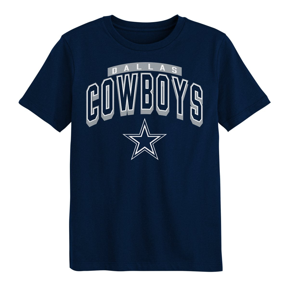 NFL Dallas Cowboys Boys Arch Over Logo Opp Tee - Walmart.com