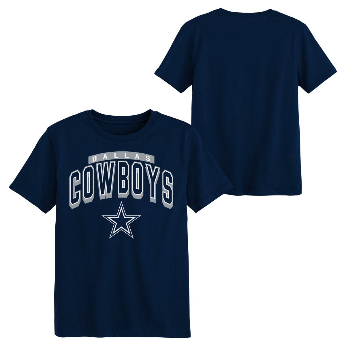 NFL Dallas Cowboys Boys Arch Over Logo Opp Tee - Walmart.com