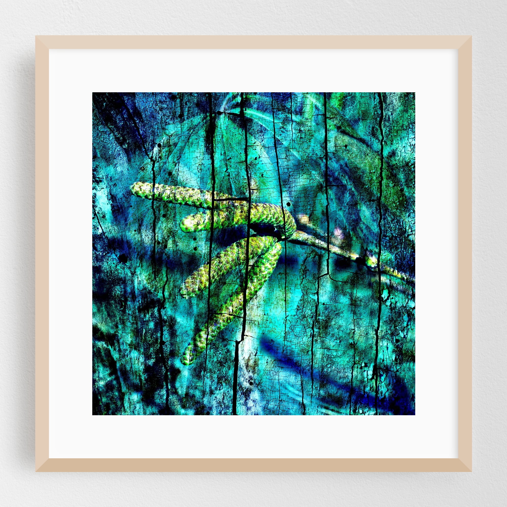 ARCHAIC BLUE DREAM - Bezirk Pankow Berlin Germany Digital Art Abstract ...