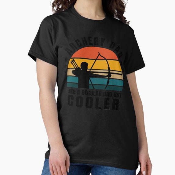 ARCHERY DAD H748, Premium Unisex Tee – Extended Sizes Up to 5XL ...