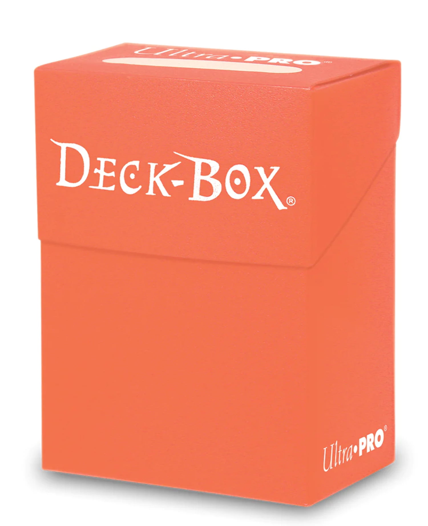 Ultra PRO: Deck Box - Solid Color (Orange) - Walmart.com