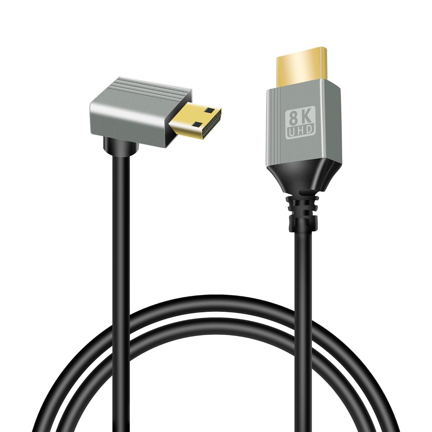 ARCOCO-8K Mini HDMI (UP Angle Mini HDMI 1M) - Walmart.com