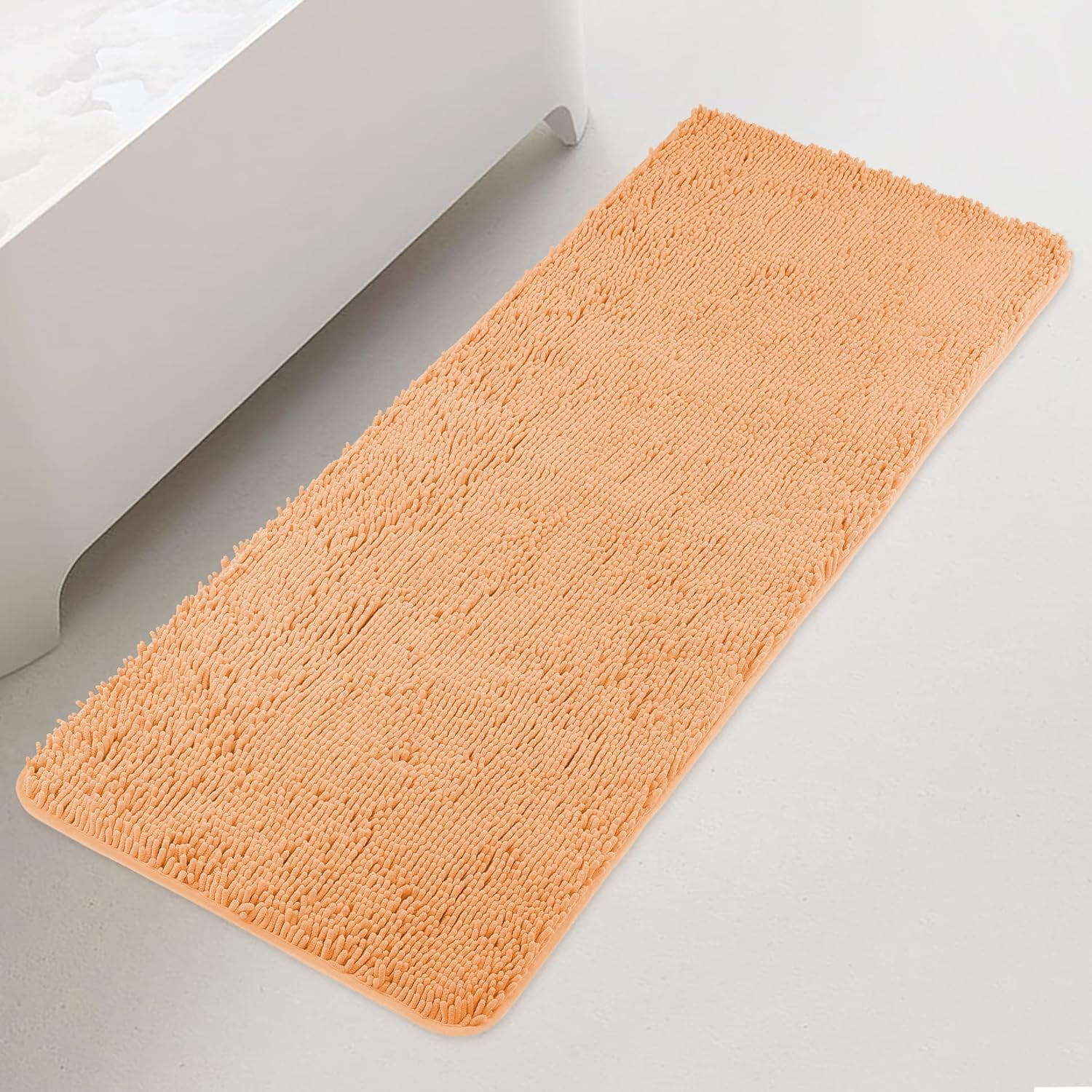 ARCOCO-Bathroom Runner Rug 24 x 60 Inch \u2013 Thick Chenille Long Bath ...