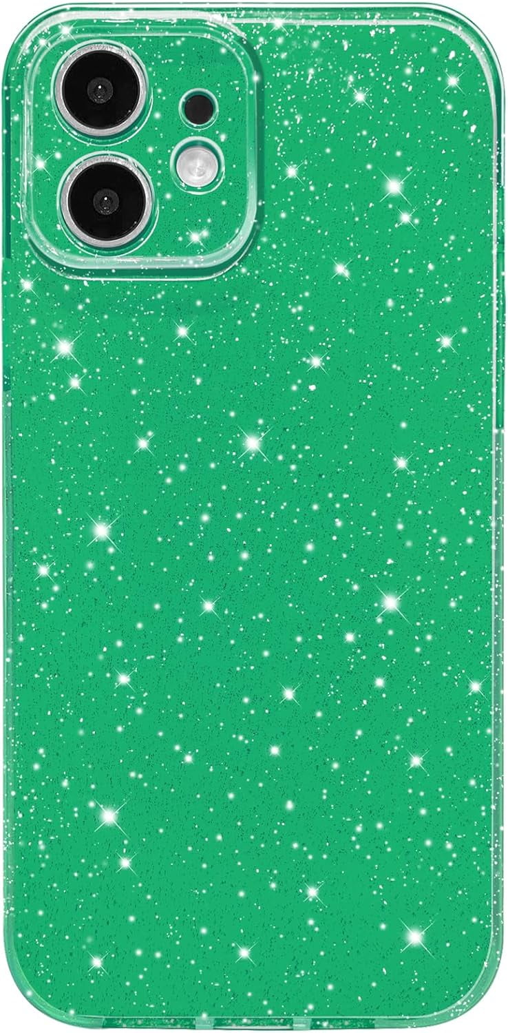 ARCOCO-Case for iPhone 12 Case Glitter Cute Sparkly Shiny Bling Sparkle ...