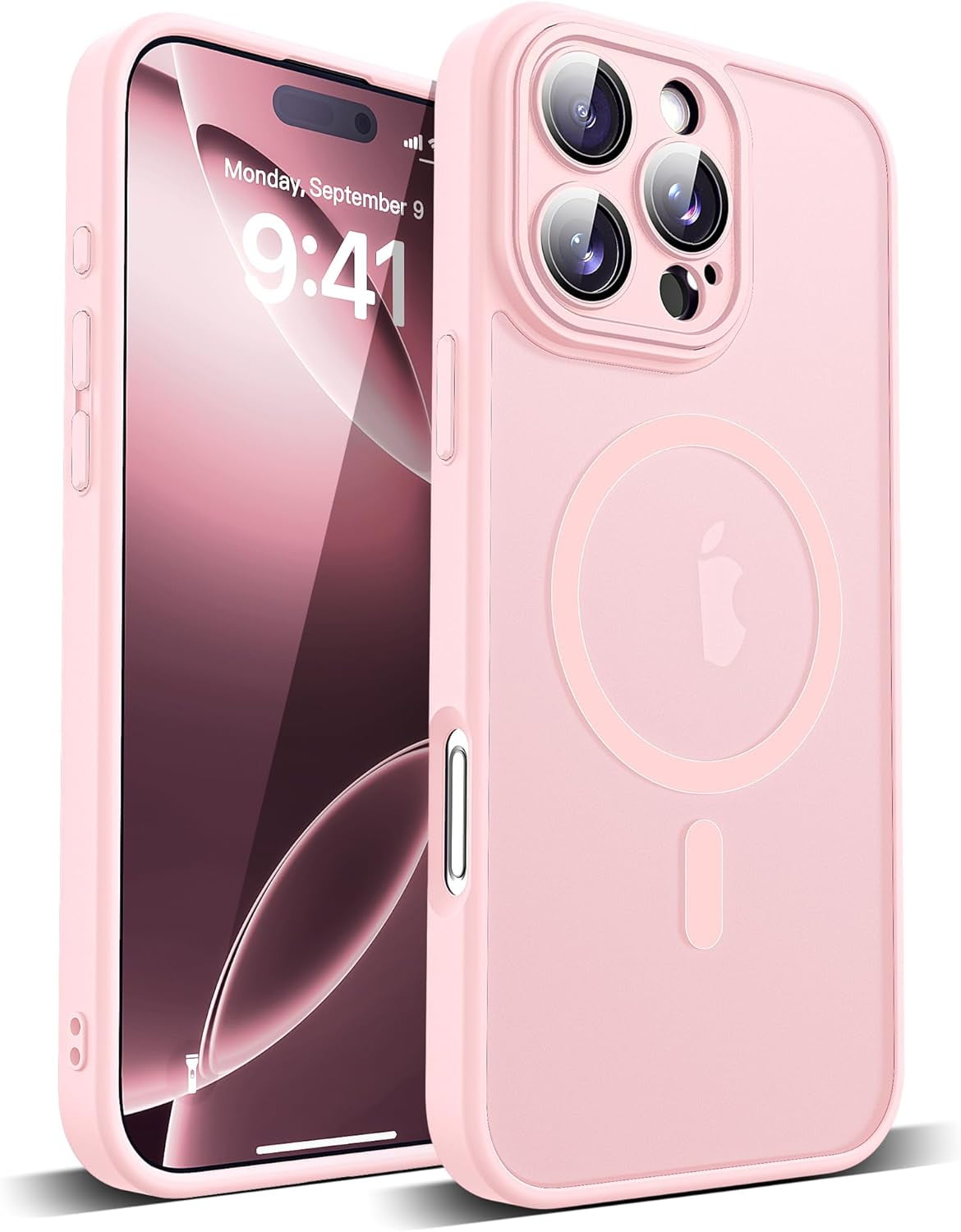 ARCOCO-Compatible with iPhone 16 Pro Max Case Translucent Magnetic 16 Pro Max Phone Case 6.9 ...