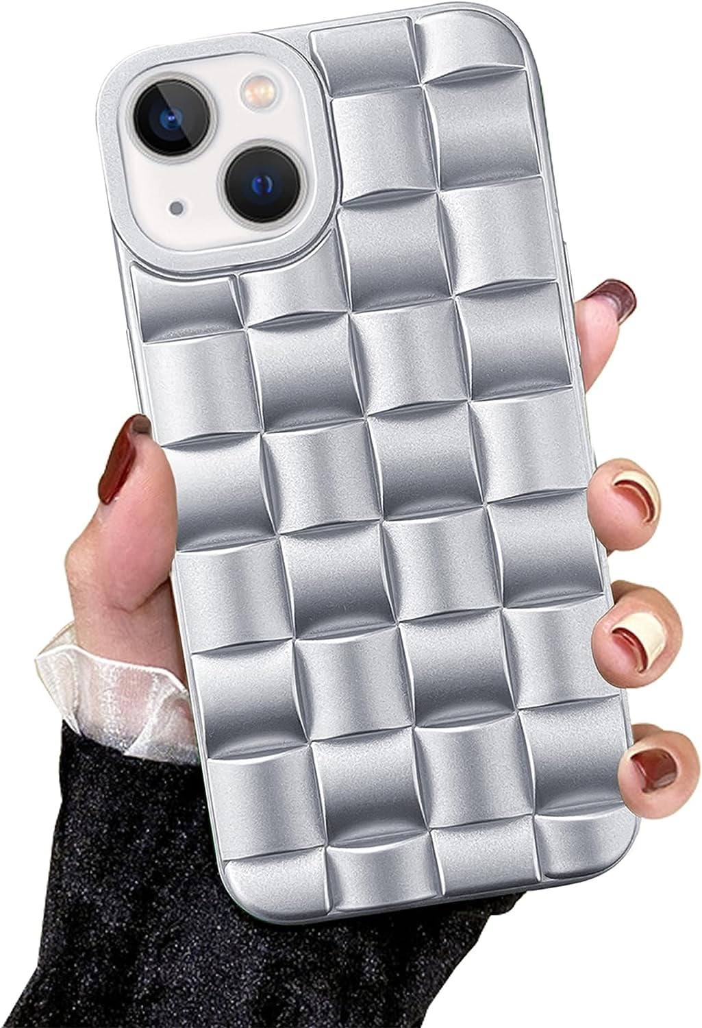 ARCOCO-Compatible with iPhone 15 Case for Women/Girls, Cute 3D Laid ...