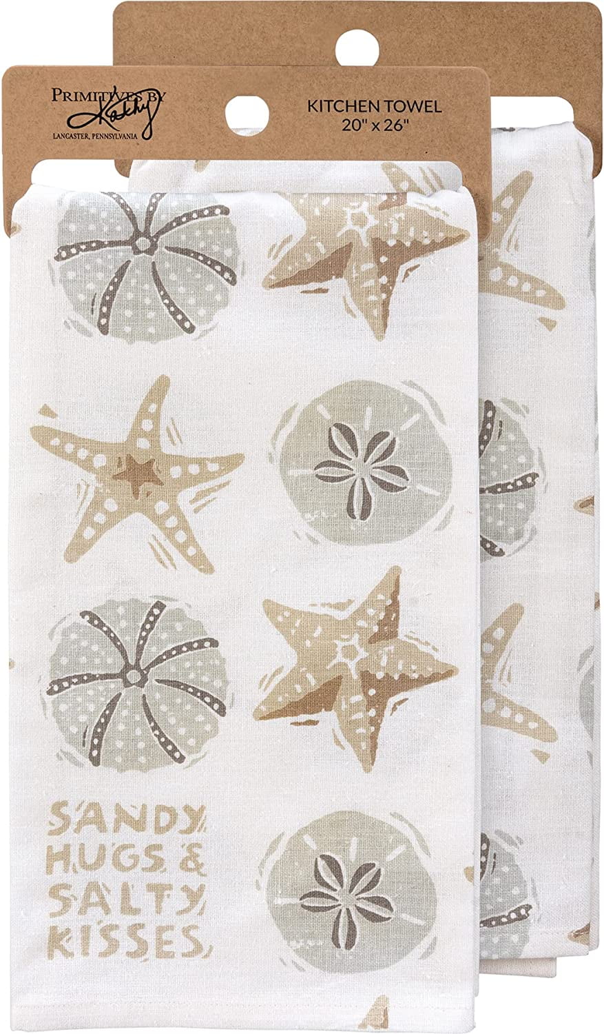 ARCOCO-Kitchen Towel - Sandy Hugs Salty Kisses - Walmart.com