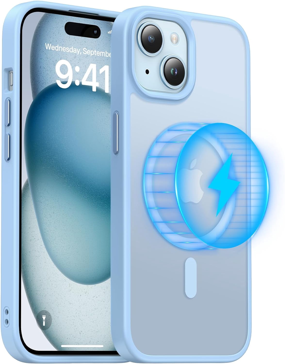 ARCOCO-Magic Mag Series Designed for iPhone 15 Case, [Military Grade ...