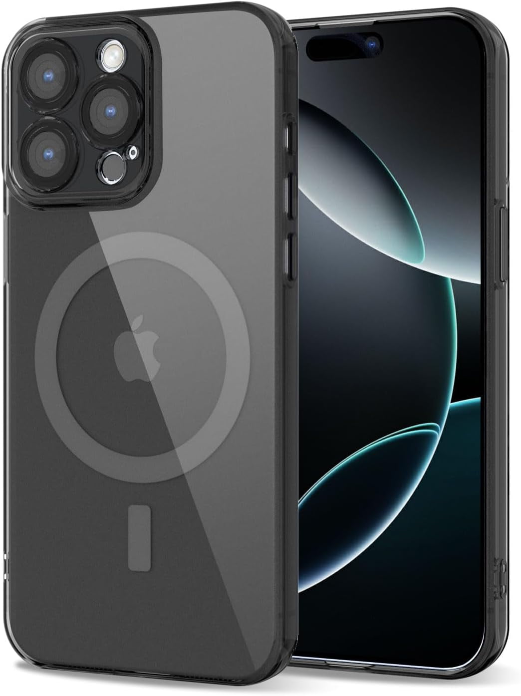 ARCOCO-for iPhone 16 Pro Case Clear Compatible with Magsafe Silicone, Transparent Thin Magnetic ...