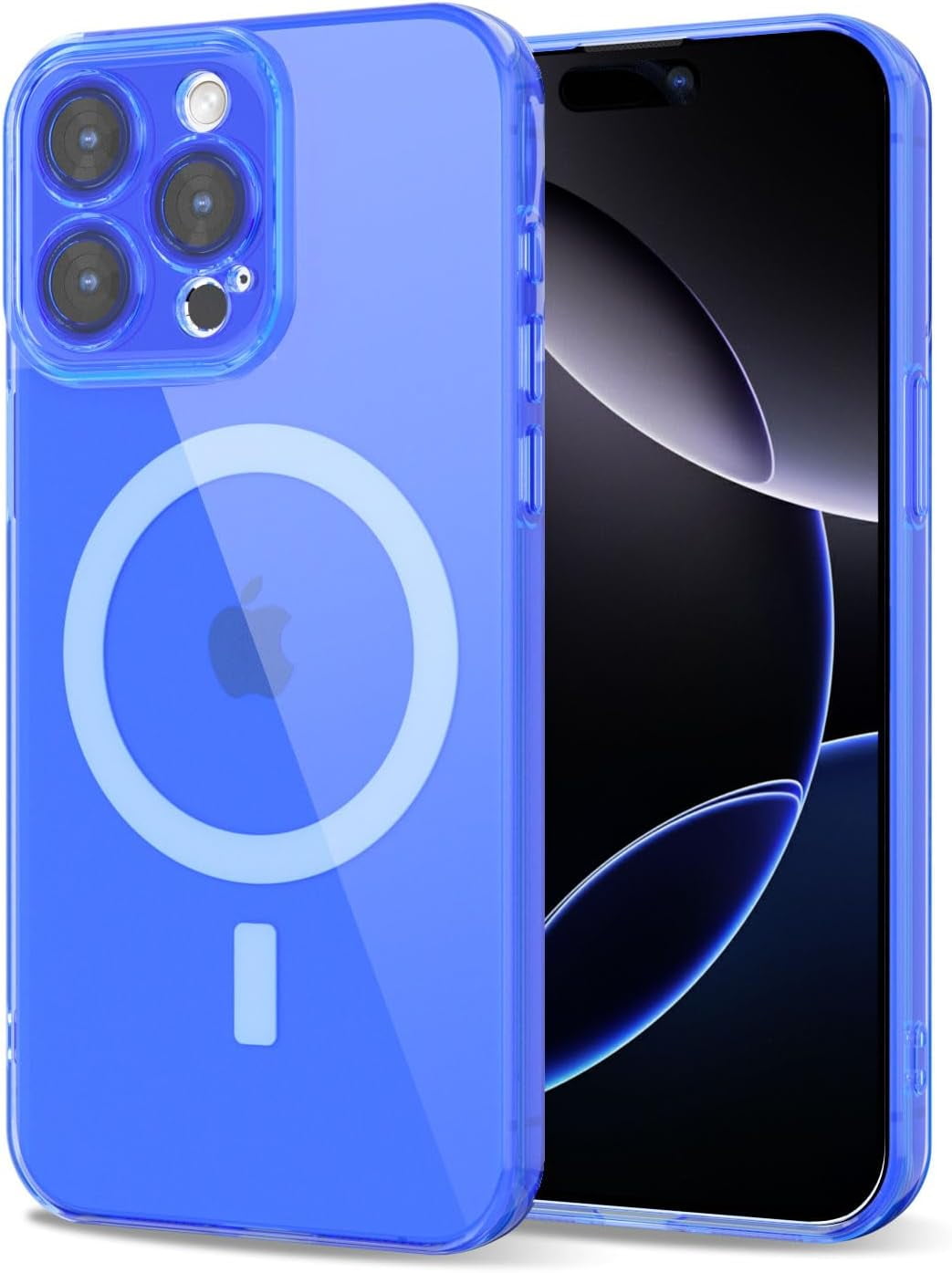 ARCOCO-for iPhone 16 Pro Max Case Clear Compatible with Magsafe Silicone, Bright Transparent ...