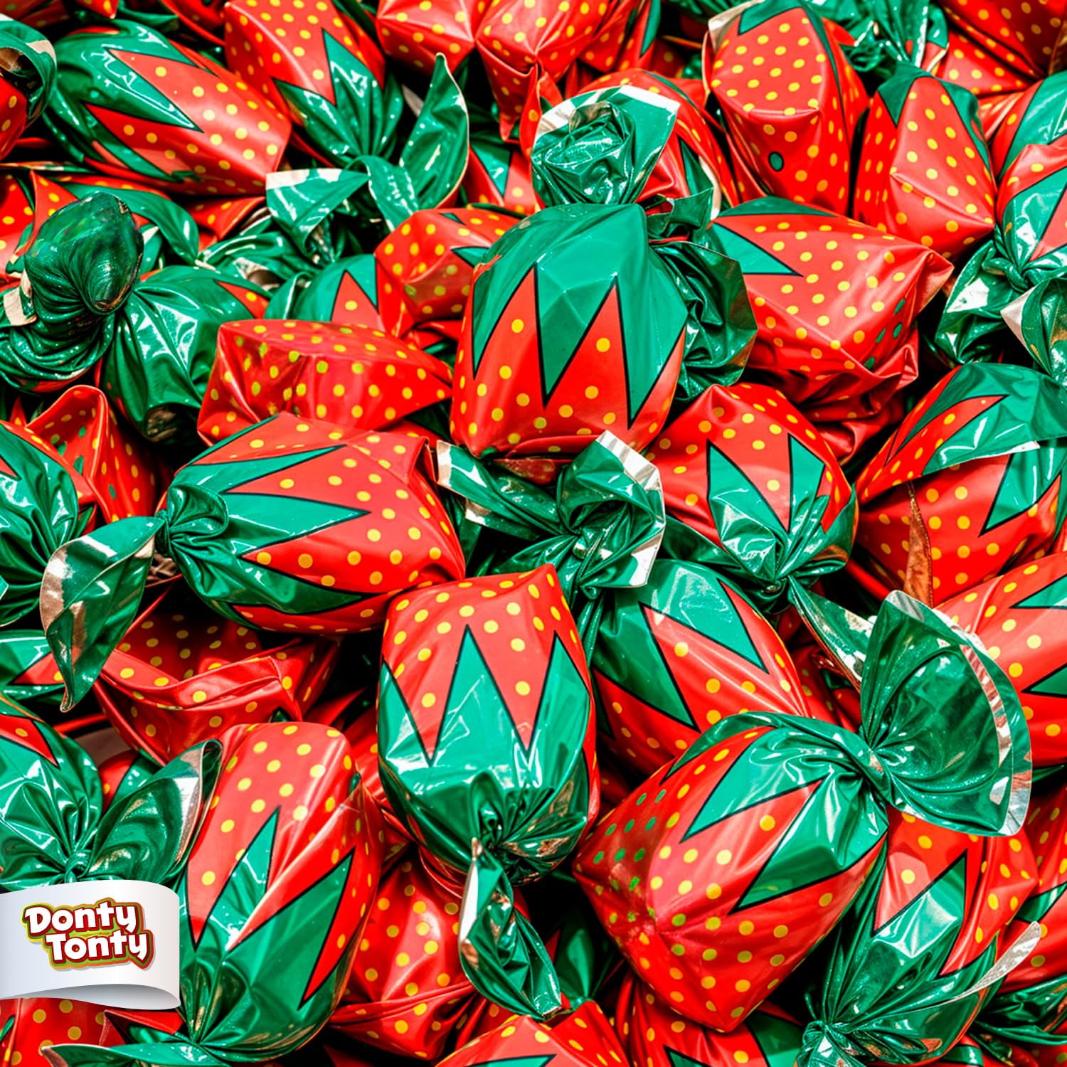 ARCOR Strawberry Bon Bons 1 MDA05 lb - Individually Wrapped Hard Candy ...