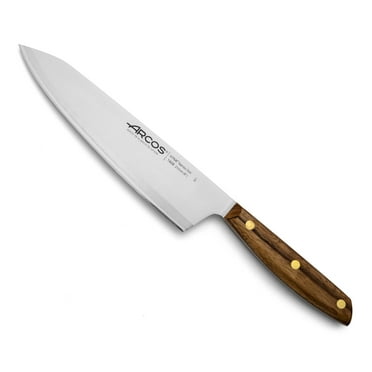 ARCOS Steak Knife in Nitrum Stainless Steel. 4 Inch Non Serrated Steak ...